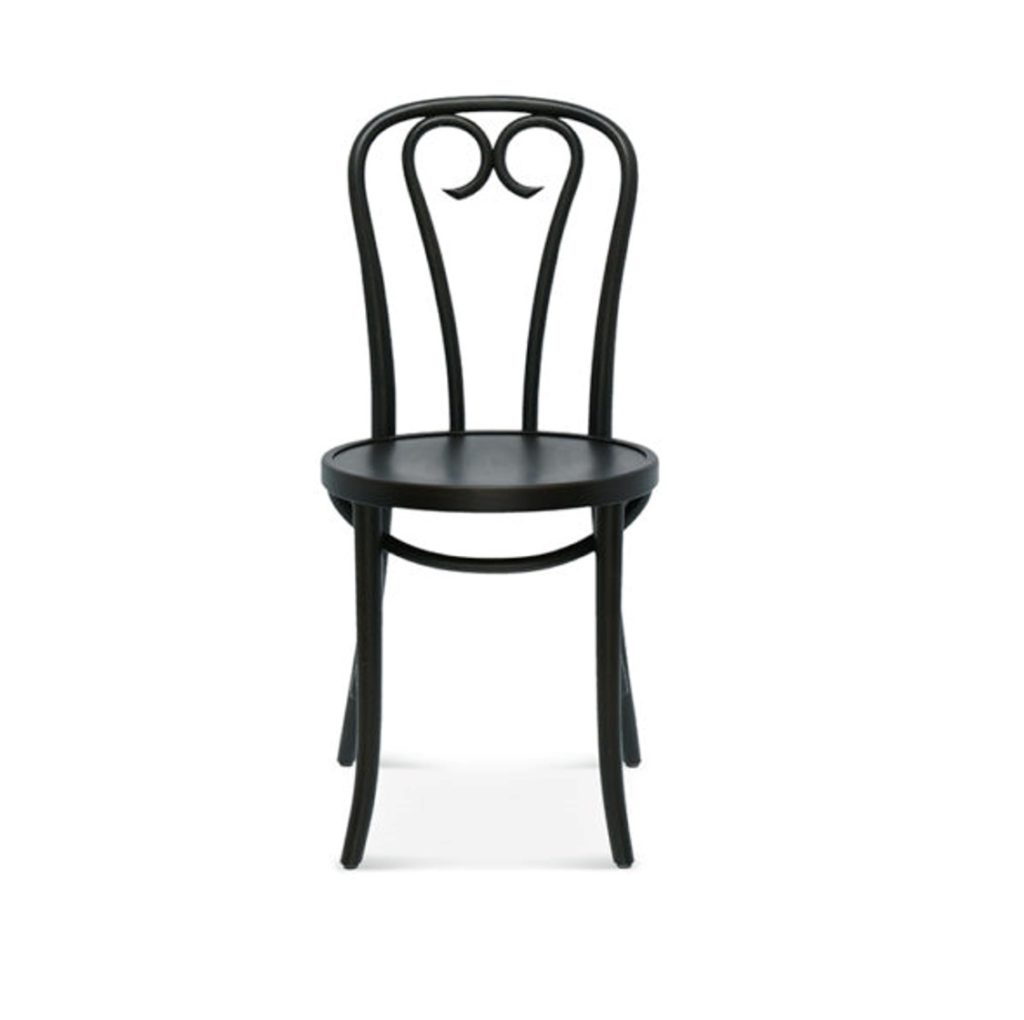 Lily Bentwood Chair - Scroll back Restaurant Cafe Chair