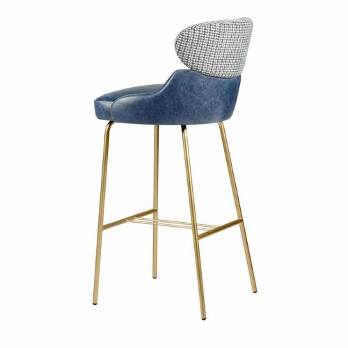 Diamond Steel Bar Stool - DeFrae Contract Furniture